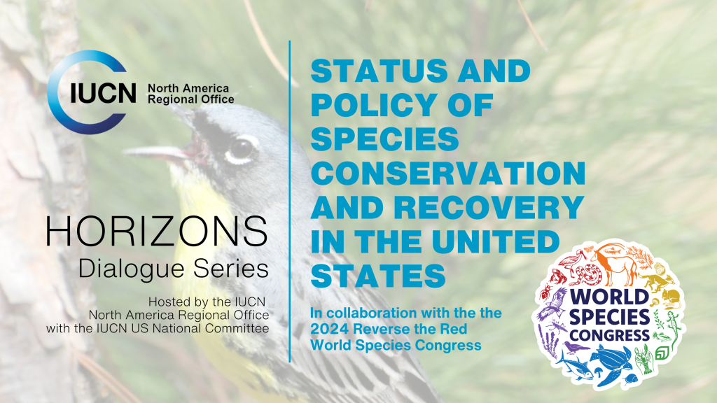 Status and Policy of Species Conservation and Recovery in the United ...